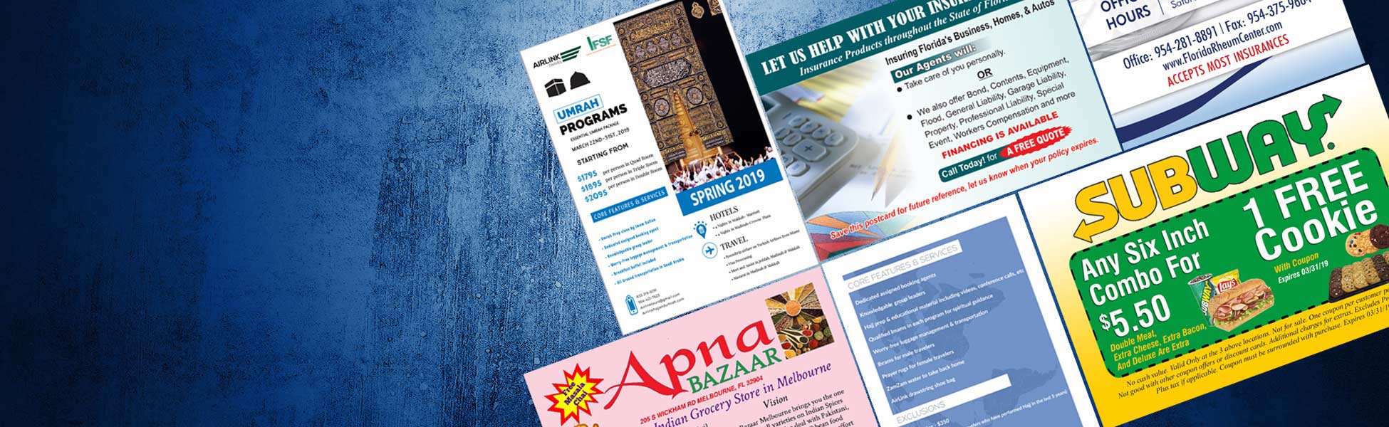 Low Cost printing & Design services in South Florida since 1993
